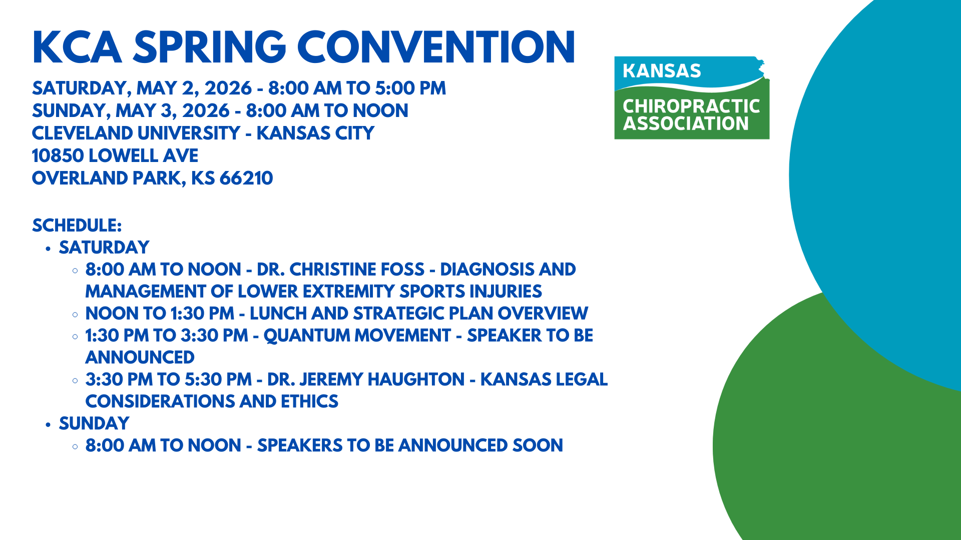 Home Page - Kansas Chiropractic Association